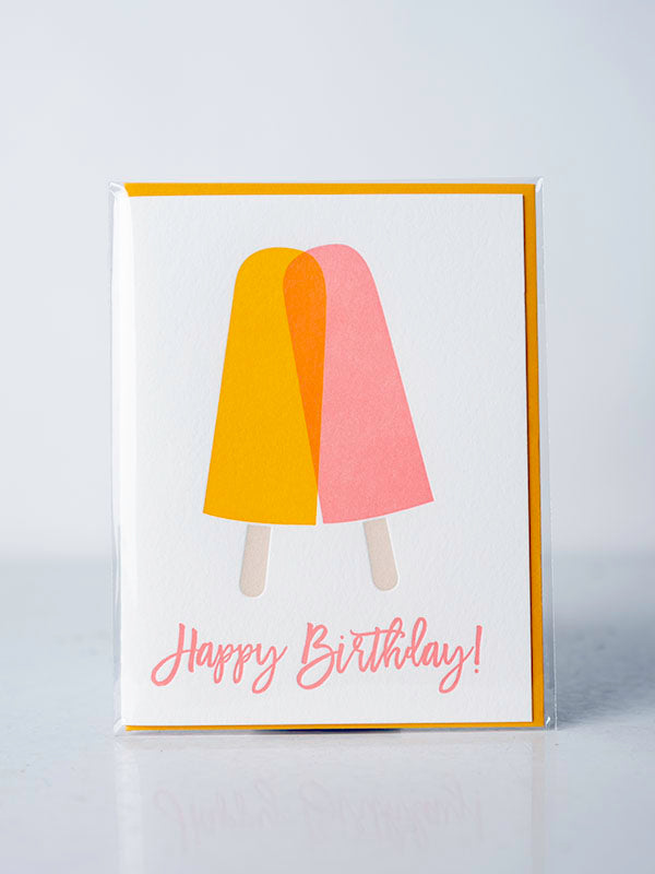 Bungalow 36 Card, Happy Birthday Popcycles – Tenderwild Farm