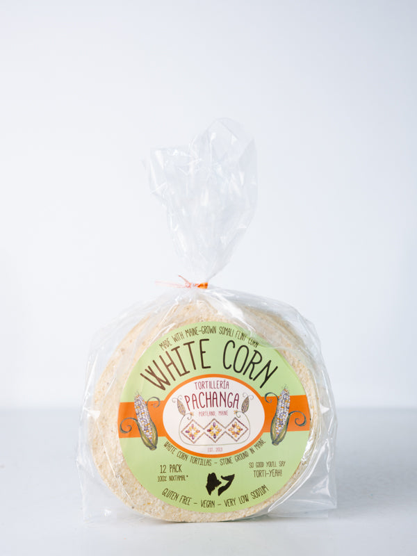 Tortilleria Pachanga White Corn Tortilla, 12 Pack – Tenderwild Farm